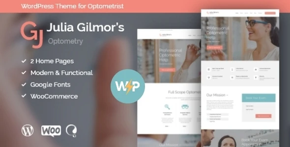 Free Optometry – Optician & Optics Nulled Template Download - Fence ...